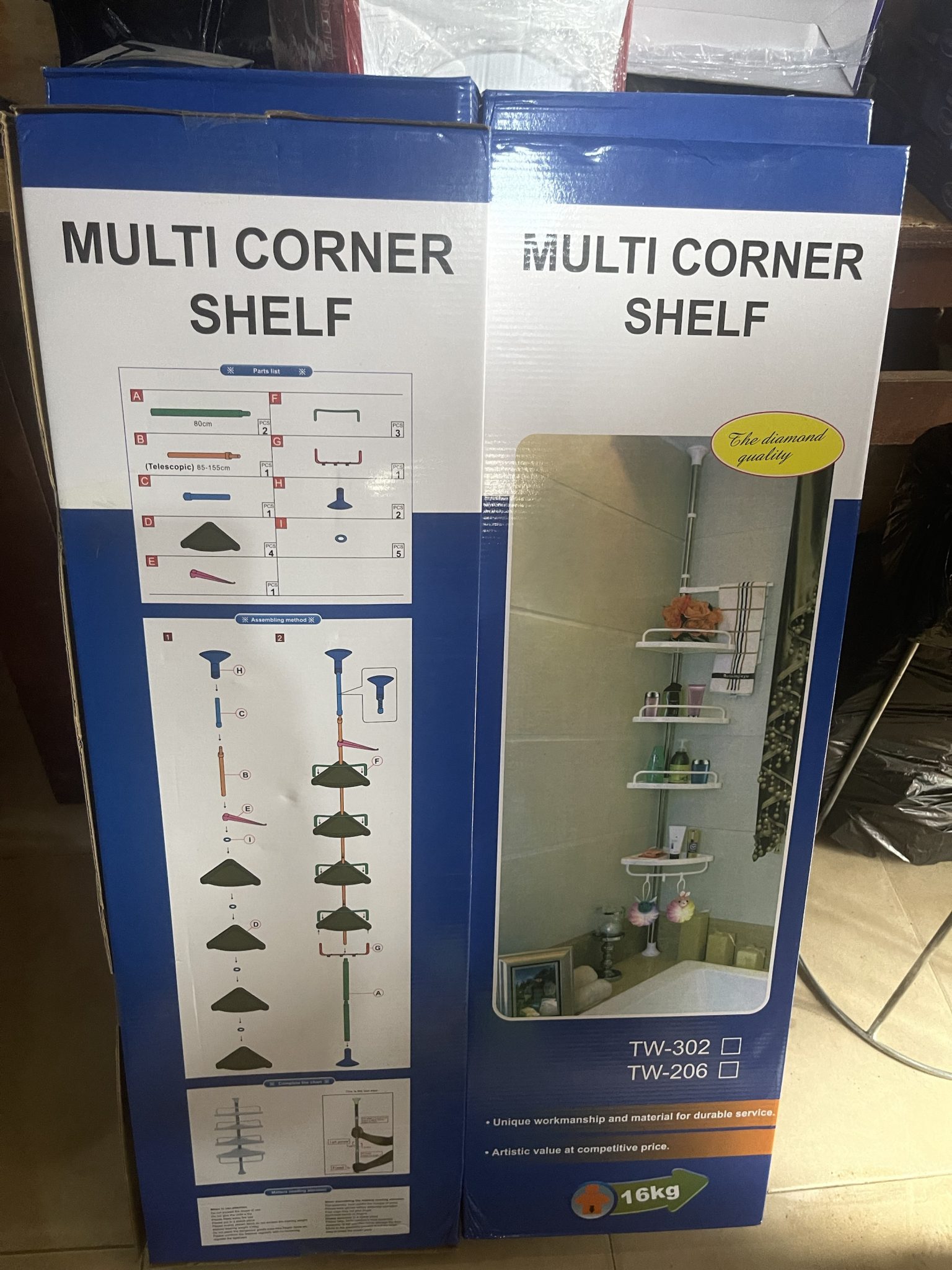MULTI CORNER STORAGE SHELF – Homik Global