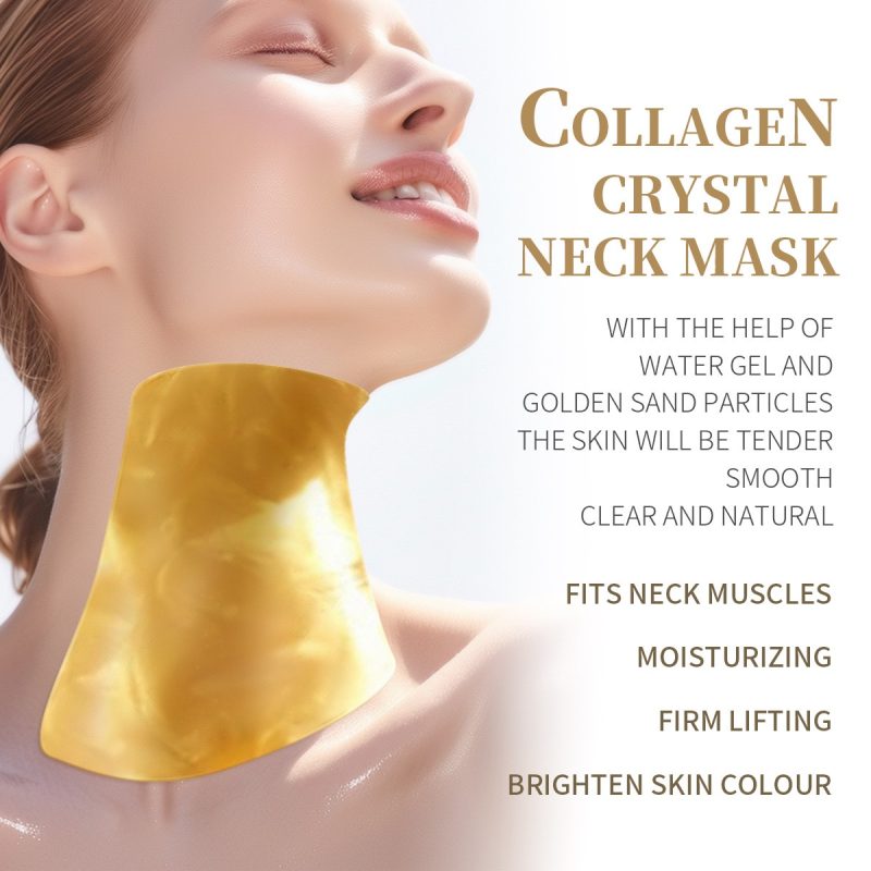 24K GOLD COLLAGEN CRYSTAL NECK MASK – Homik Global